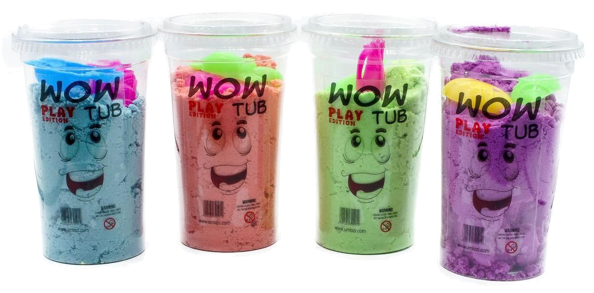 Wowtub Kinetic Sand Edition 4 x Kinetic Sand tubs - Wow – Umlozi ...
